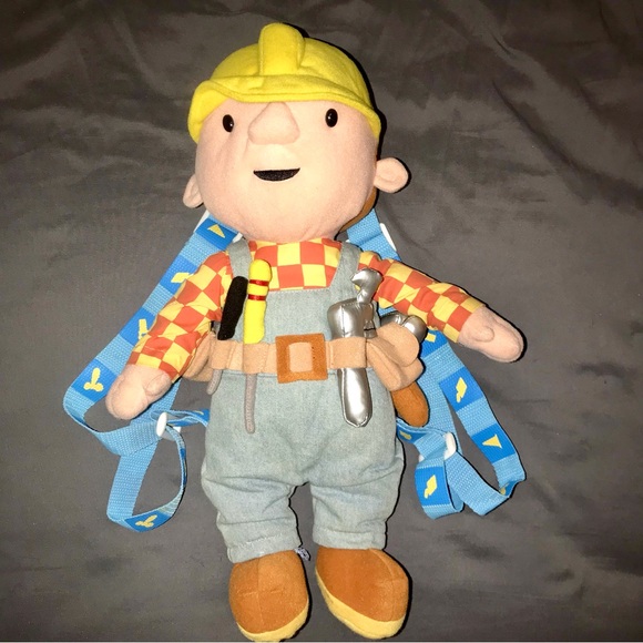 PBS | Toys | Bob The Builder Plushie Backpack | Poshmark